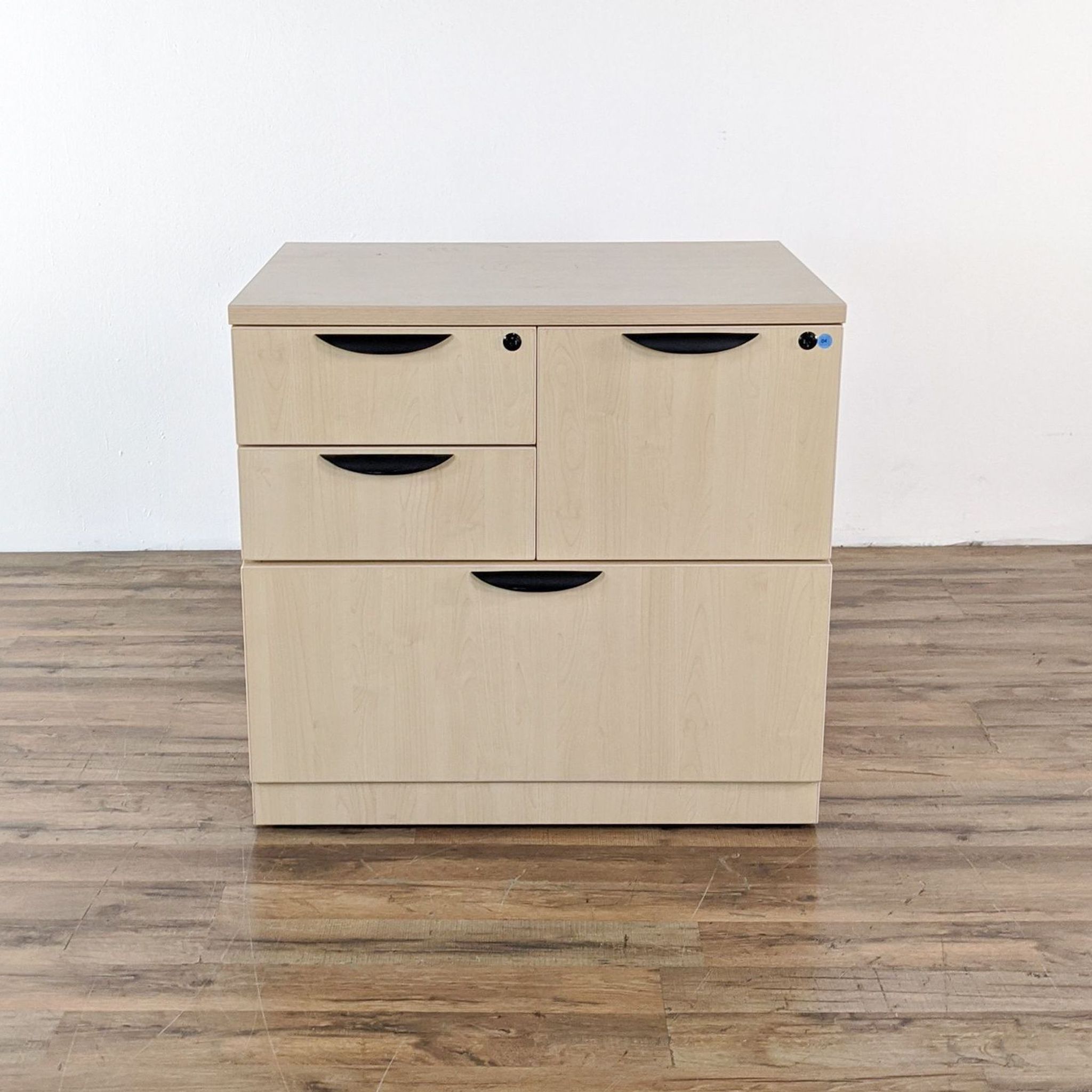 Herman Miller Birch Four-Drawer File Cabinet with Keys | Herman Miller ...
